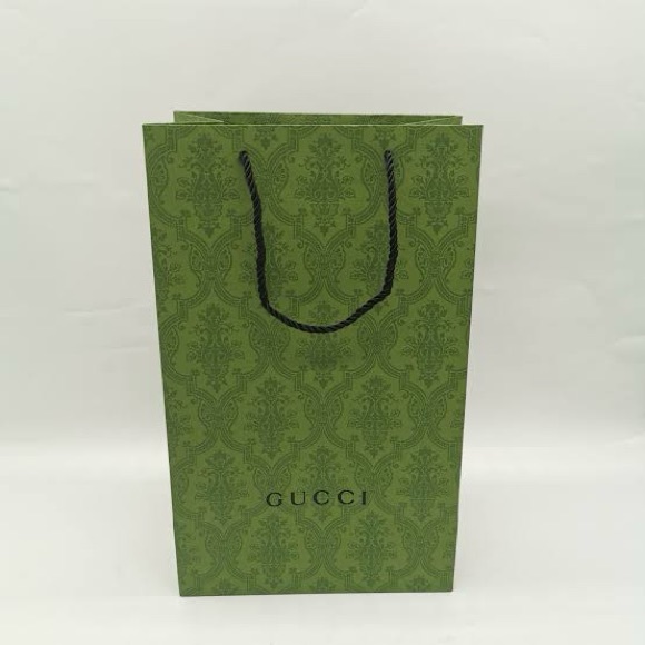 Gucci | Bags | New Gucci Original Authentic Regal Green Geometric Print ...